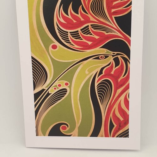 Shane Hansen card - Te Ana Māori Rock Art